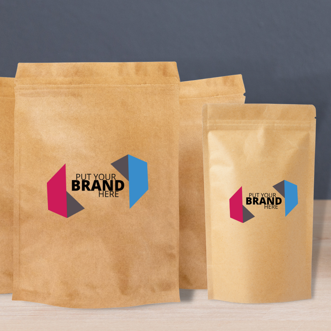 Fast Custom Printed Paper Stand-Up Pouch Sample | Eco-Friendly
