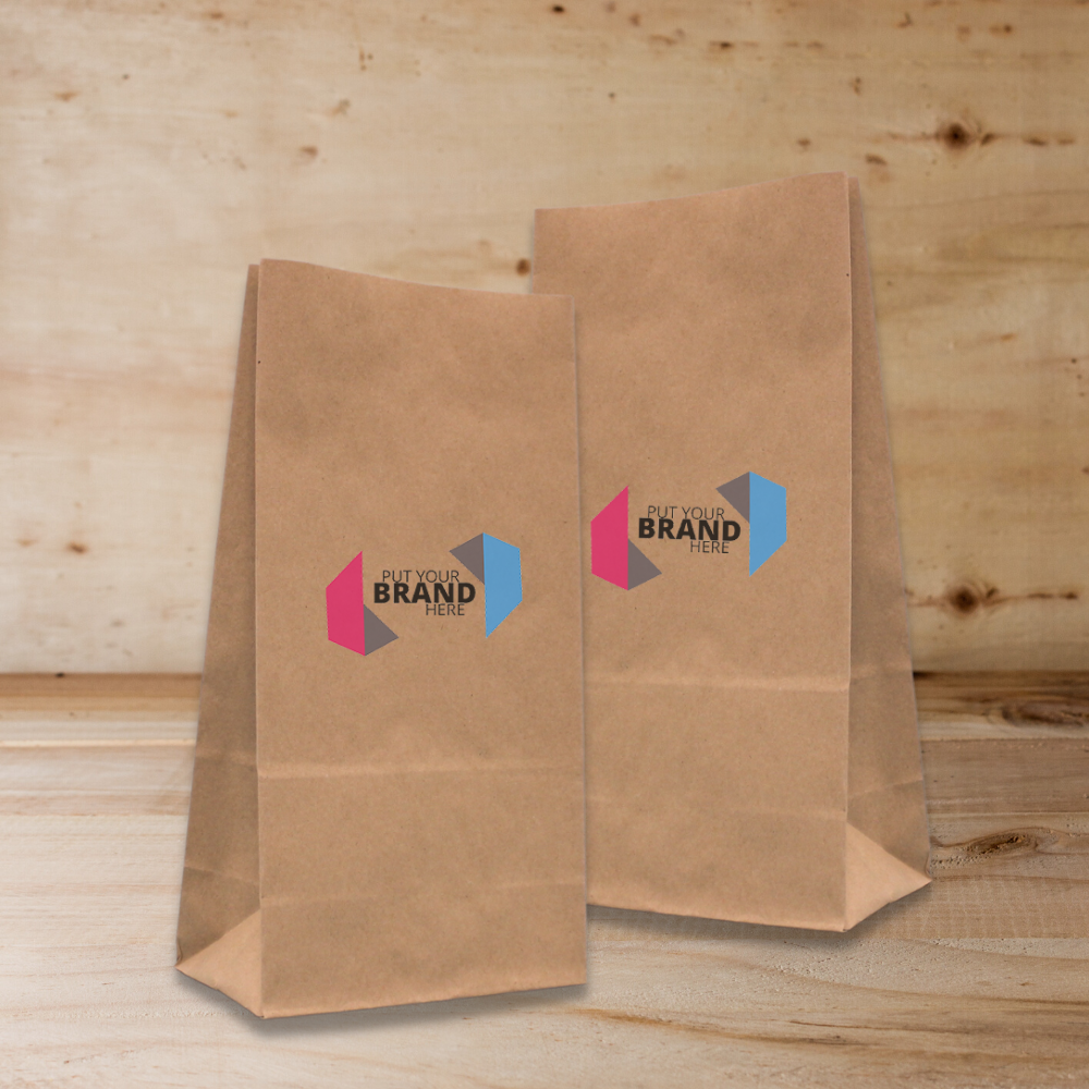 Fast Custom Printed General Use Paper Bags